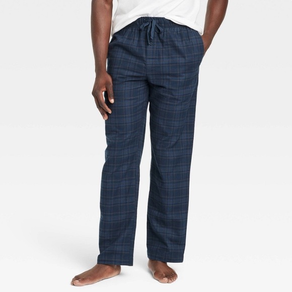 Goodfellow & Co | Pants | Goodfellow Co Mens Plaid Navy Pajama Pants ...